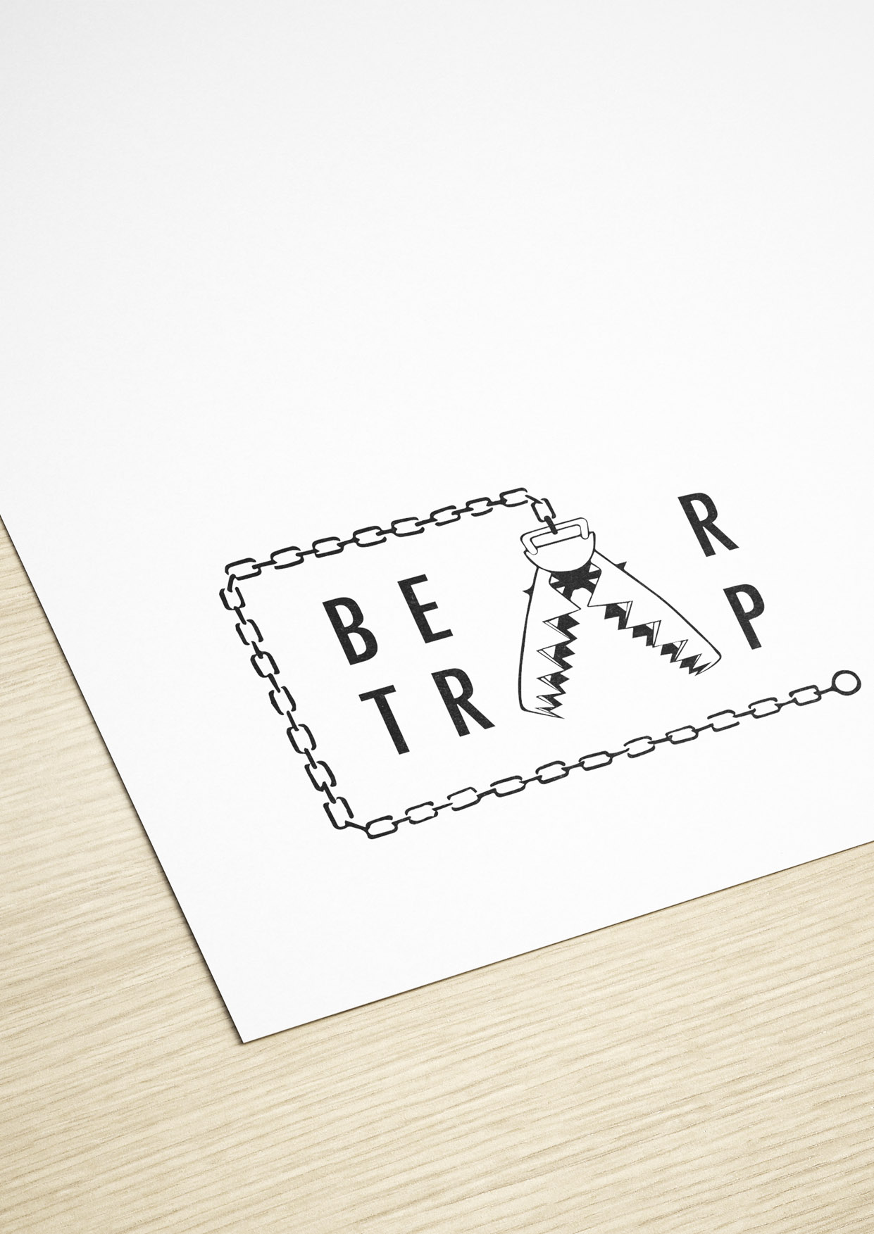 Bear Trap Logo – Yuliya Pankratova Illustration